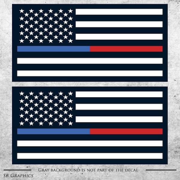 Fallen Police Officer Car Decal - Etsy