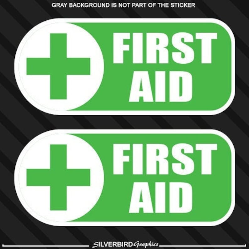 First Aid Sticker Safety Sticker Label EMT Sticker CPR Sticker - Etsy