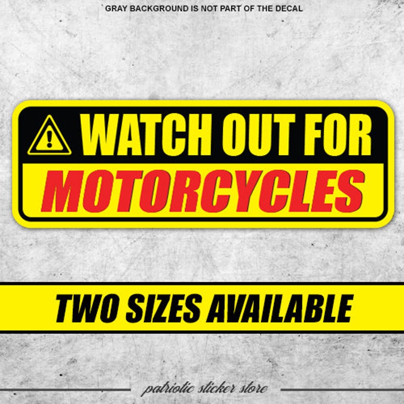 Motorcycle Sticker - Etsy