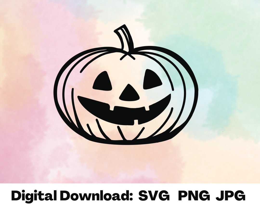 Jack O’lantern Digital File: SVG, PNG, JPG - Etsy