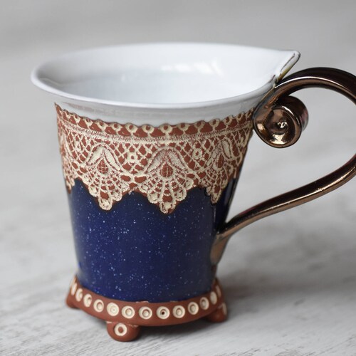 Ceramic Cup Tea Cup Handbuilding Techniques Ceramics and - Etsy