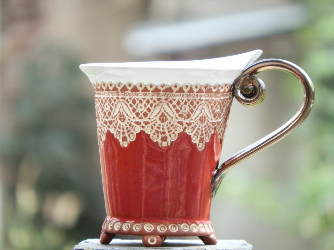 Ceramic Cup Tea Cup Handbuilding Techniques Ceramics and - Etsy