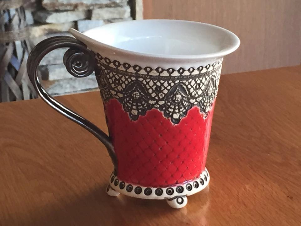 Ceramic Cup Tea Cuphandbuilding Techniques Ceramics and - Etsy Canada