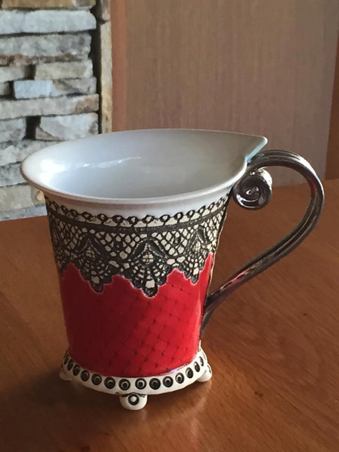 Ceramic Cup Tea Cuphandbuilding Techniques Ceramics and - Etsy