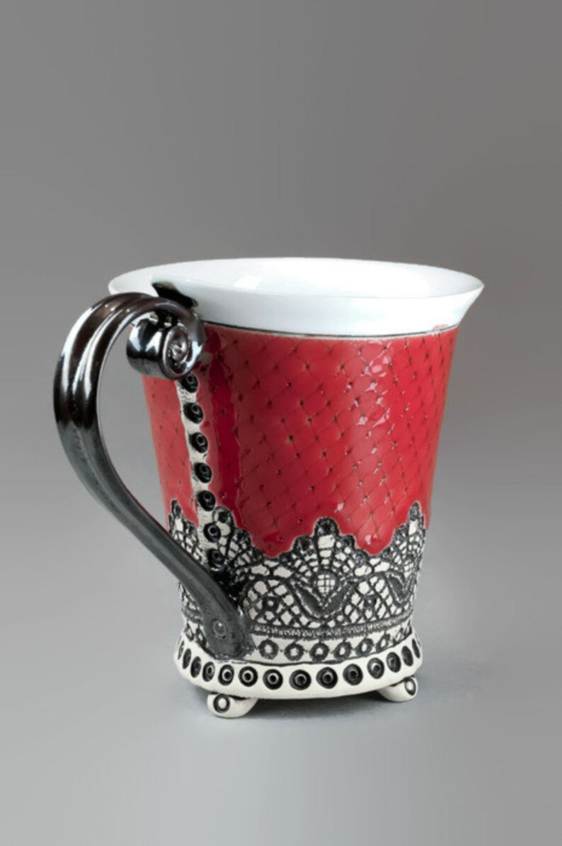 Ceramic Cup Tea Cup Handbuilding Techniques Ceramics and | Etsy