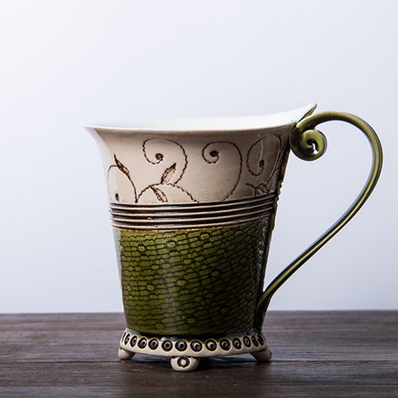 Green Coffee Mugs - Etsy