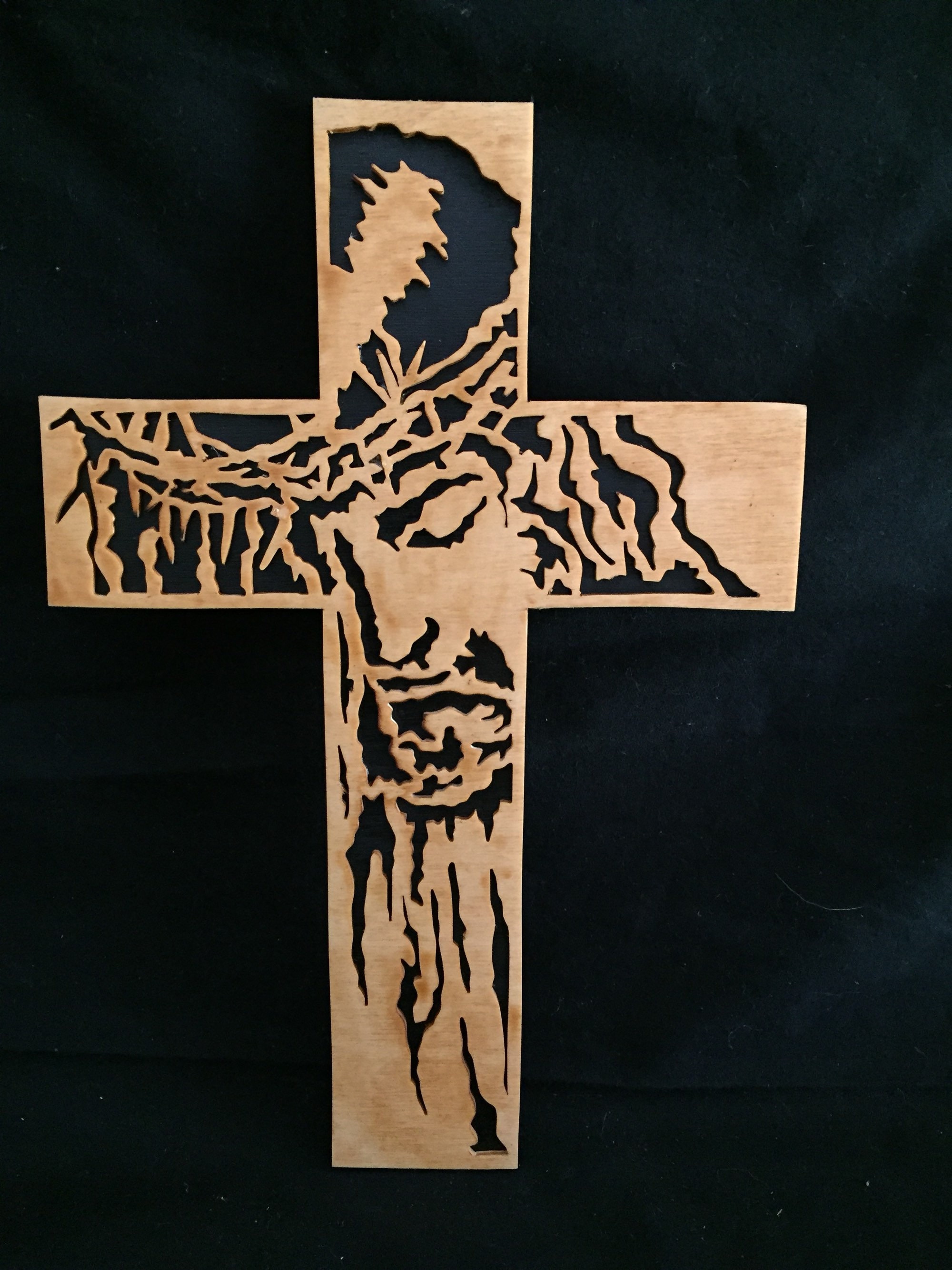 Cross, Scroll Saw, Woodworking - Etsy
