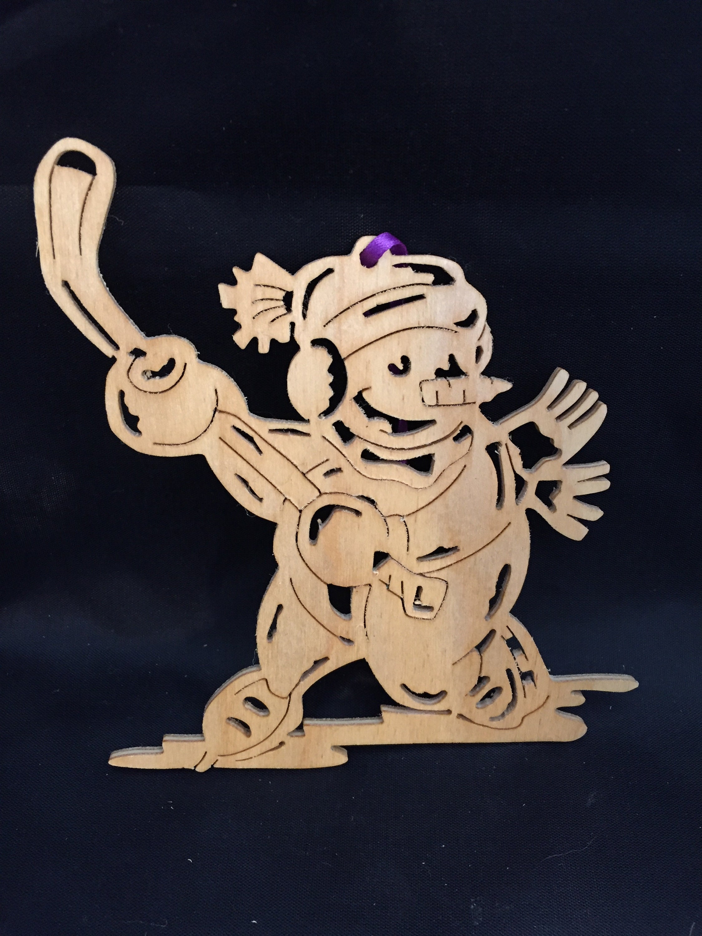 Snowman Ornament, Scroll Saw, Woodworking - Etsy