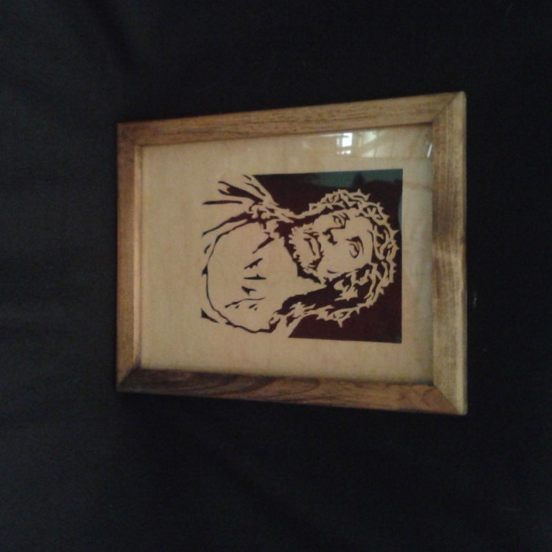 Scroll Saw Portrait - Etsy