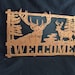 Welcome Sign Deer Hunting Deer Sign Hunter Cabin - Etsy