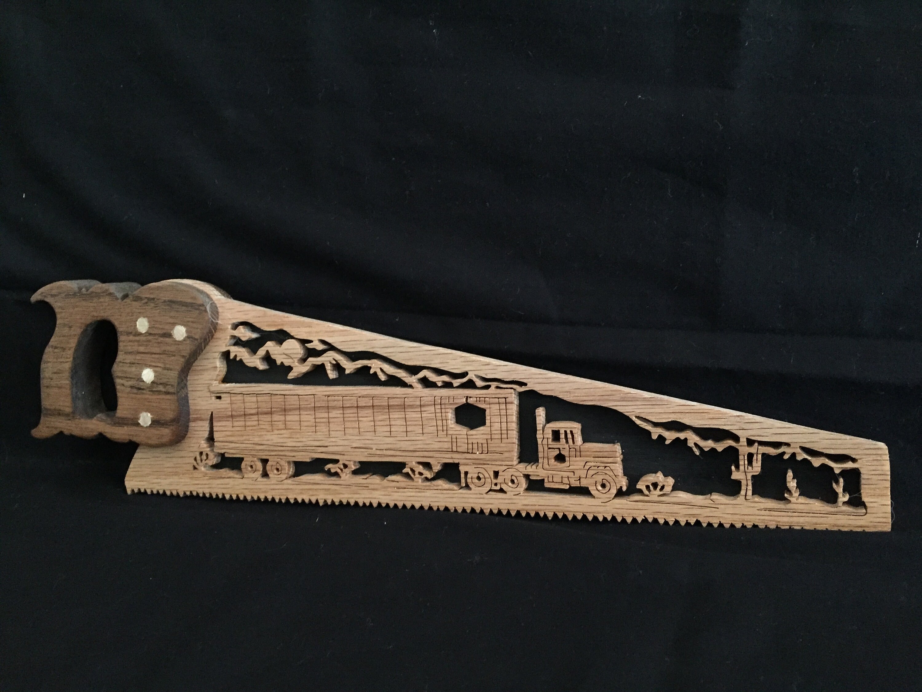 Big Rig, Truck, Truck Driver, Hand Saw, Scroll Saw, Woodworking ...