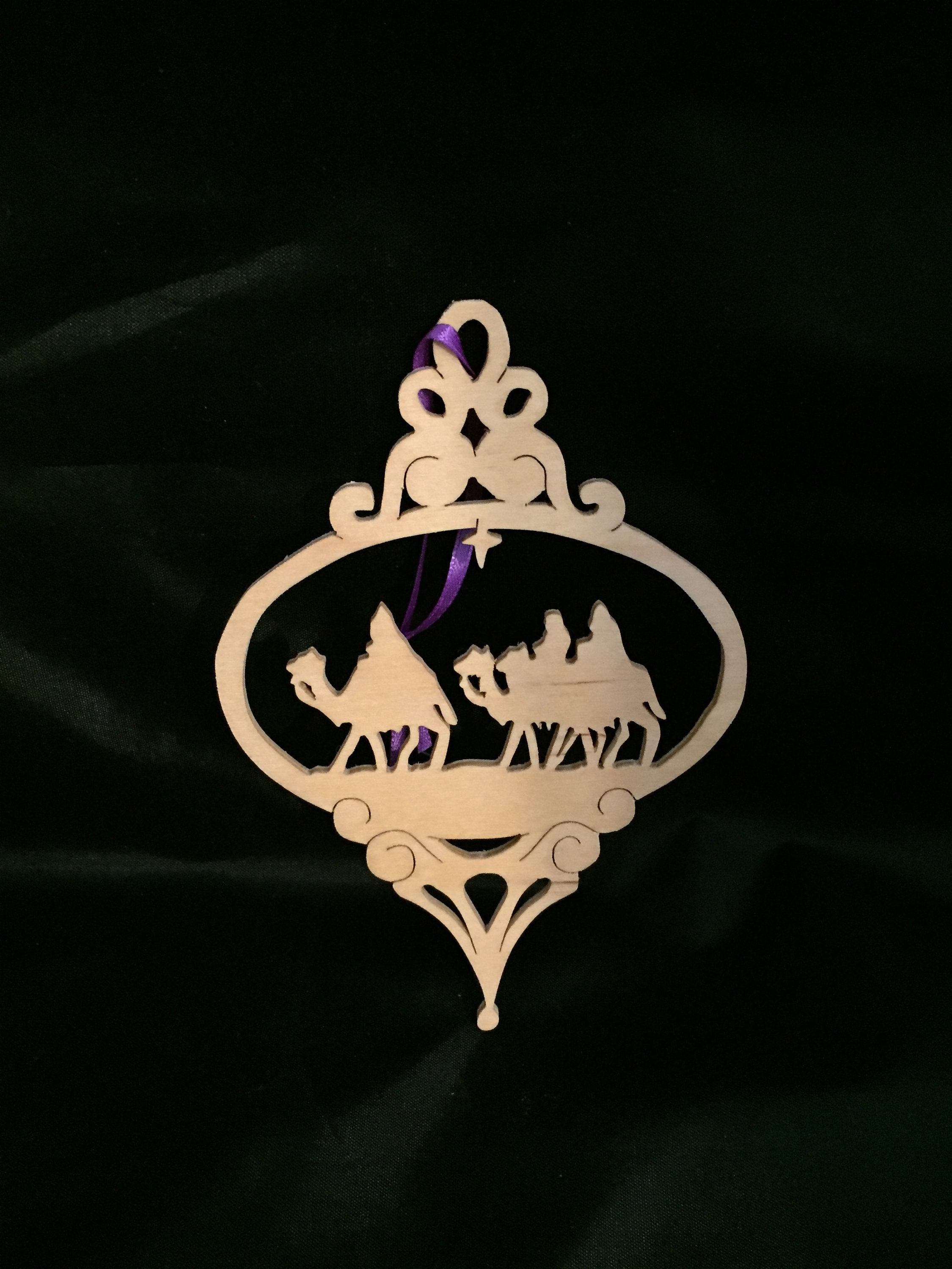 Nativity Ornament, Scroll Saw Ornament - Etsy