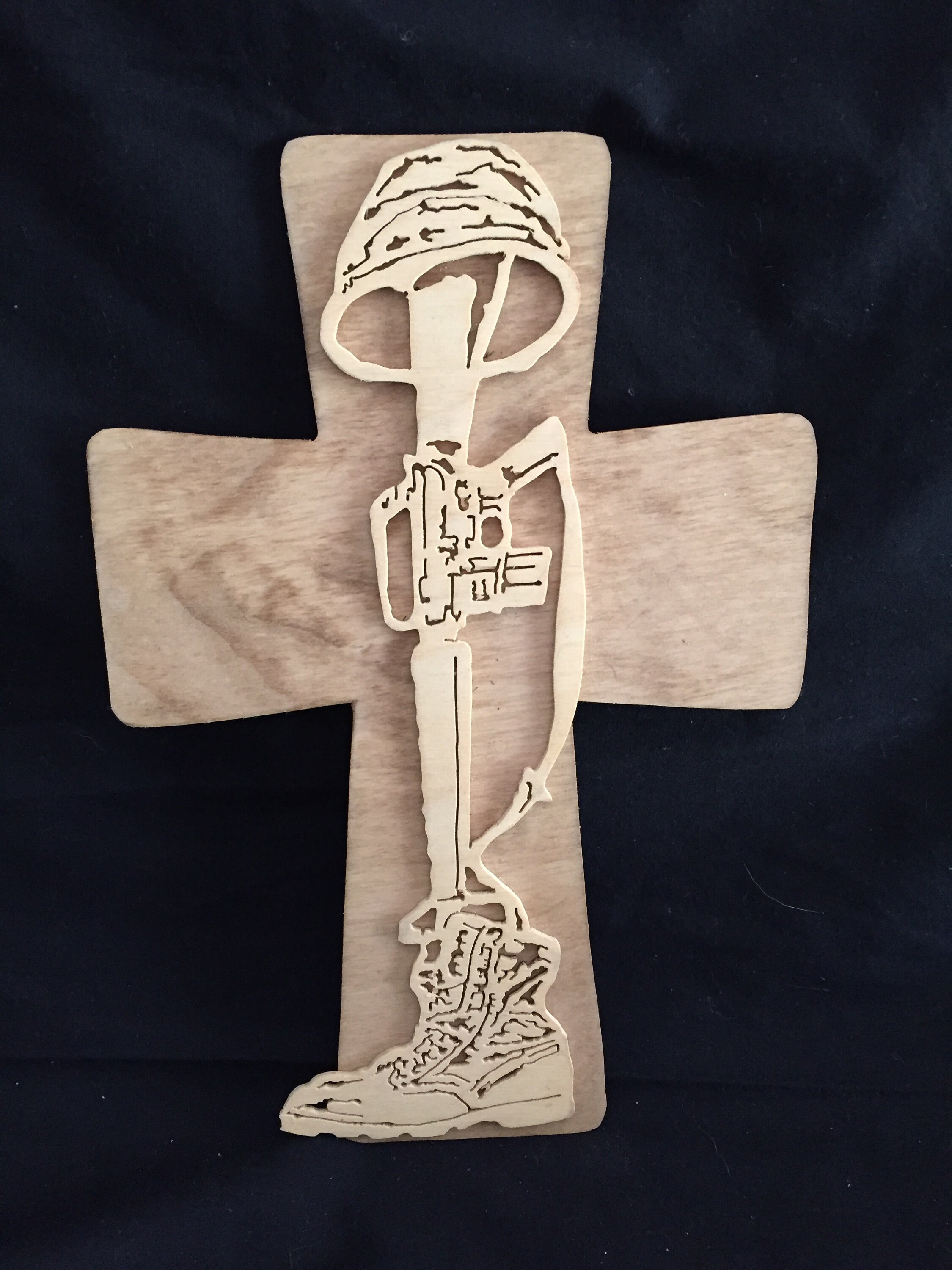 Fallen Soldier, Handmade, Scroll Saw - Etsy