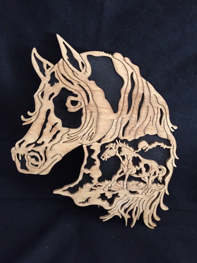 Horse, Scrolll Saw, Woodworking - Etsy