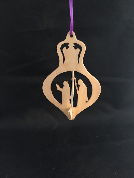 Religious Ornament Scroll Saw Woodworking - Etsy