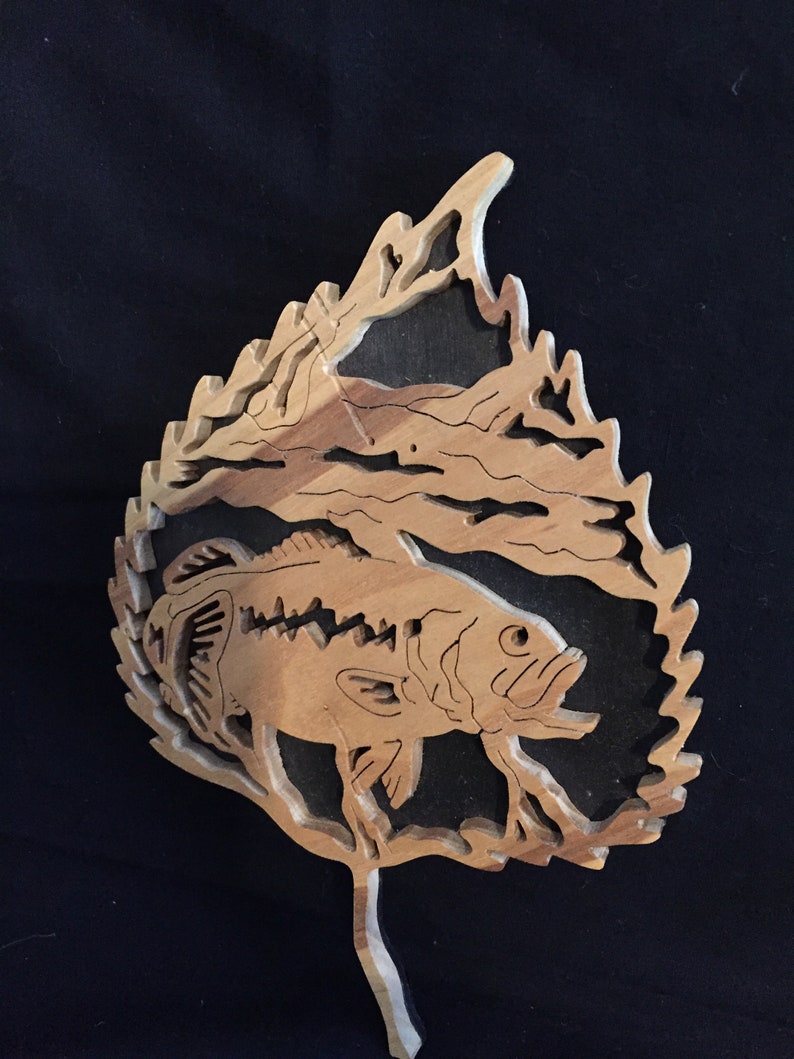 Bass Fishing, Scroll Saw, Woodworking - Etsy