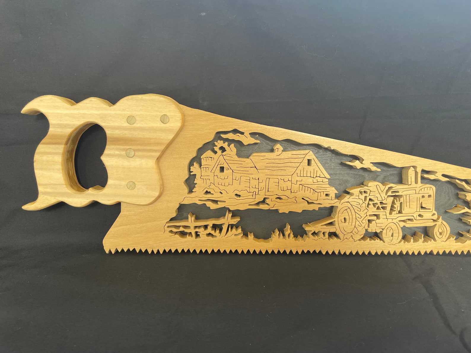 Farm Tractor Farming Tractor Woodworking Handmade Home - Etsy