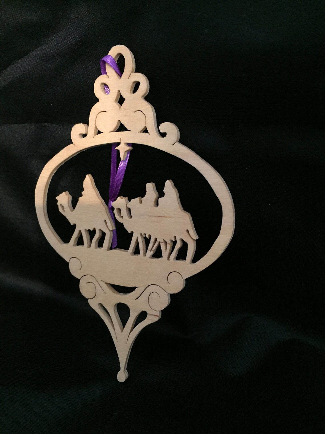 Nativity Ornament, Scroll Saw Ornament - Etsy