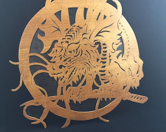 Scroll Saw Dragon - Etsy