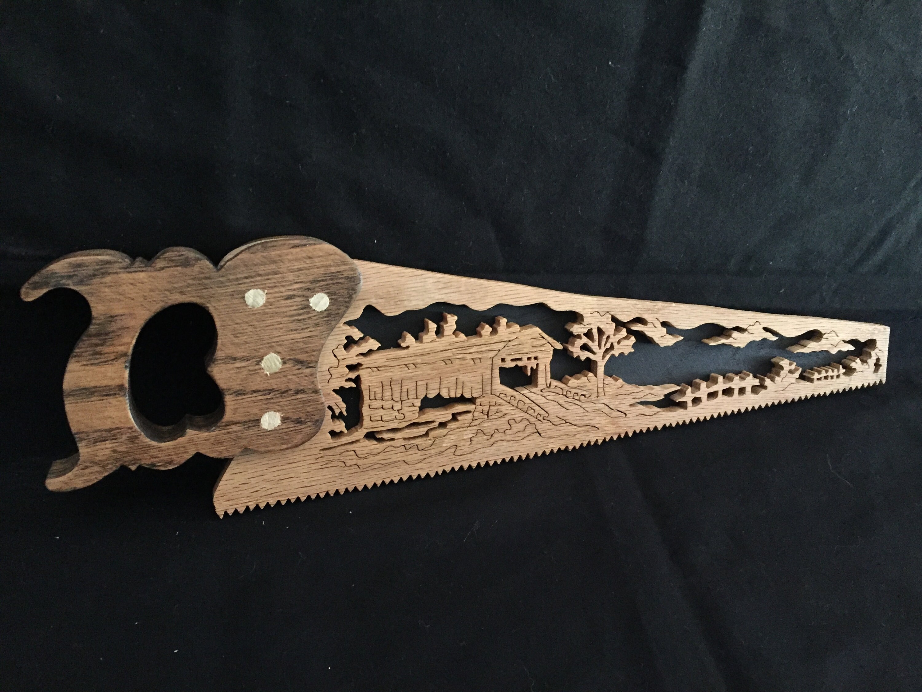 Covered Bridge, Creek, River, Bridge, Scenic, Rural, Wall Hanging ...