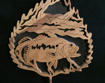 Fishing Sign Scroll Saw Woodworking | Etsy