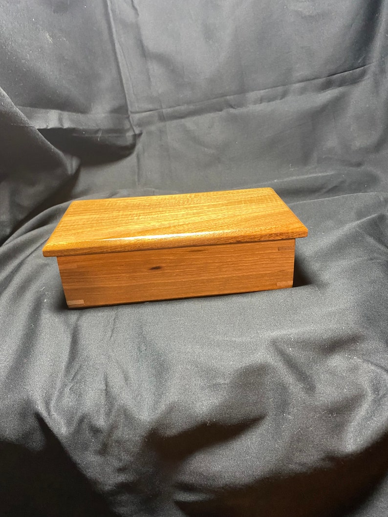 Cherry Box Keepsake Box Handmade Box Gift Lidded - Etsy