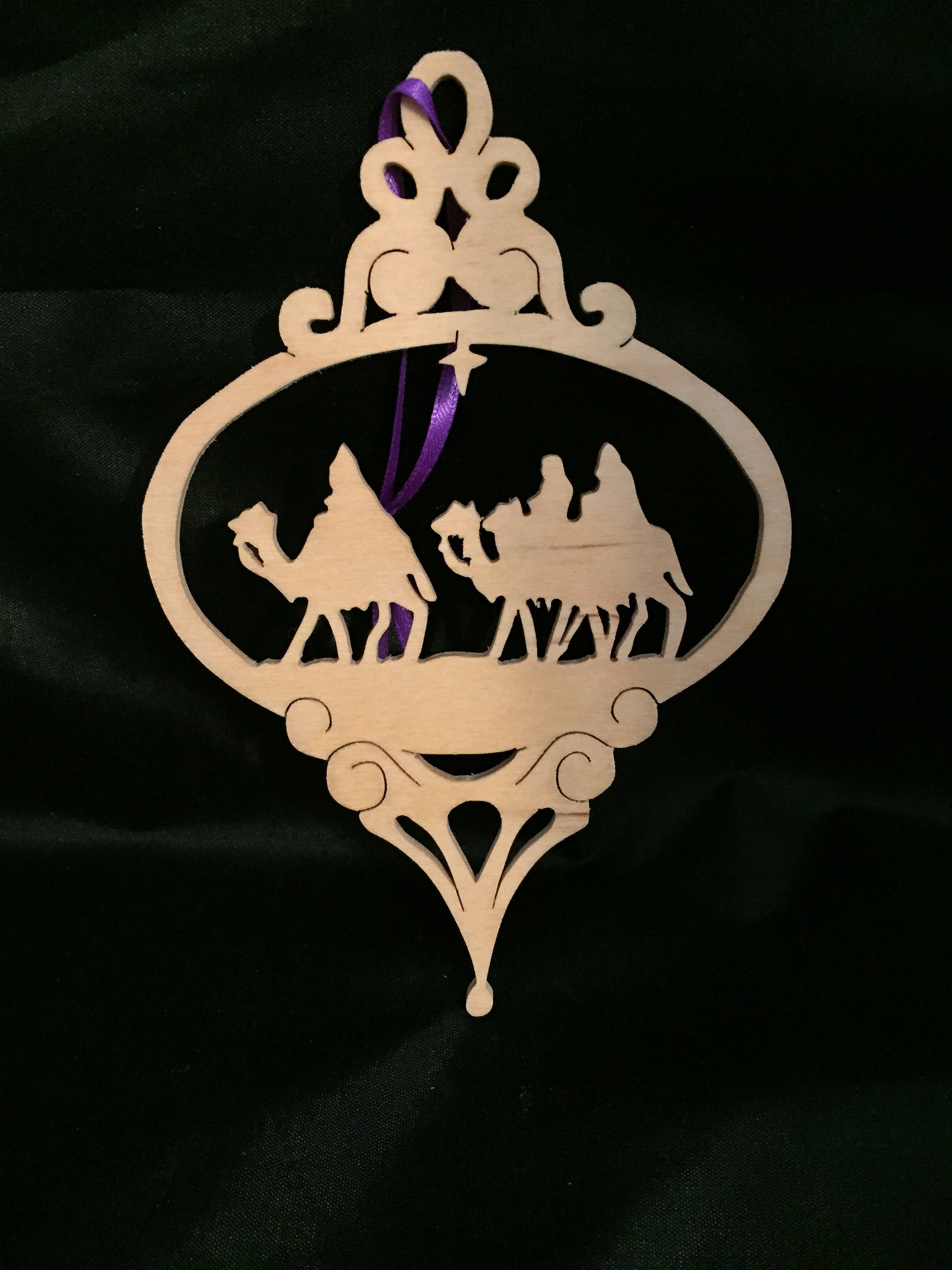 Nativity Ornament, Scroll Saw Ornament - Etsy