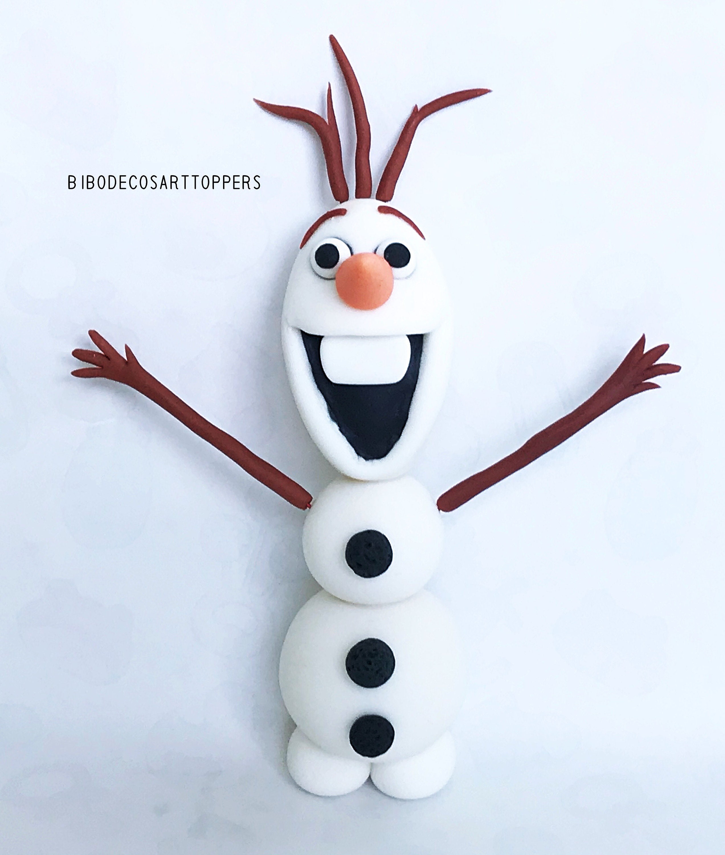 Olaf Cake Topper Tutorial