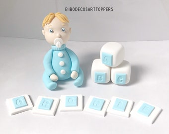 Abc Blocks Cake Topper - Etsy