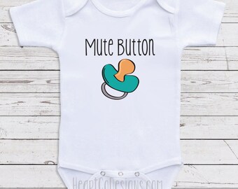Baby Mute Button - Etsy