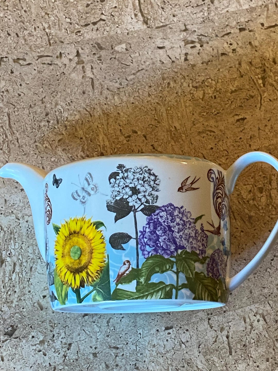 Beautiful Floral Botanical Rosanna 4 Cup Ceramic Teapot - Etsy