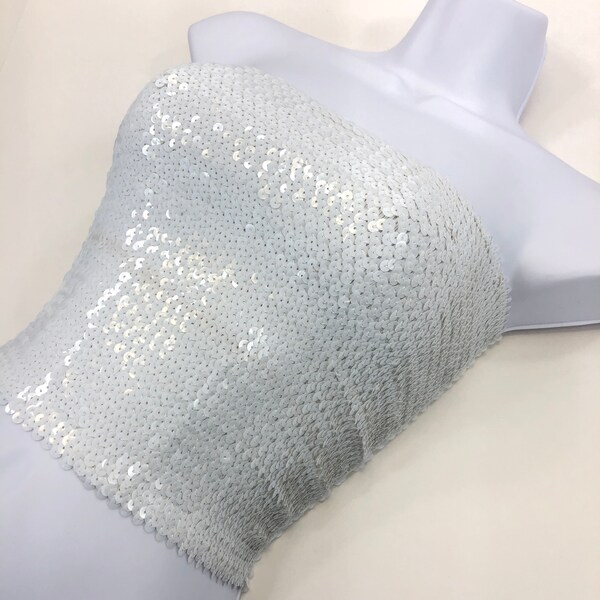 White Tube Top - Etsy