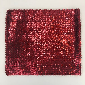 Red Sequin Strapless Tube Top - Etsy