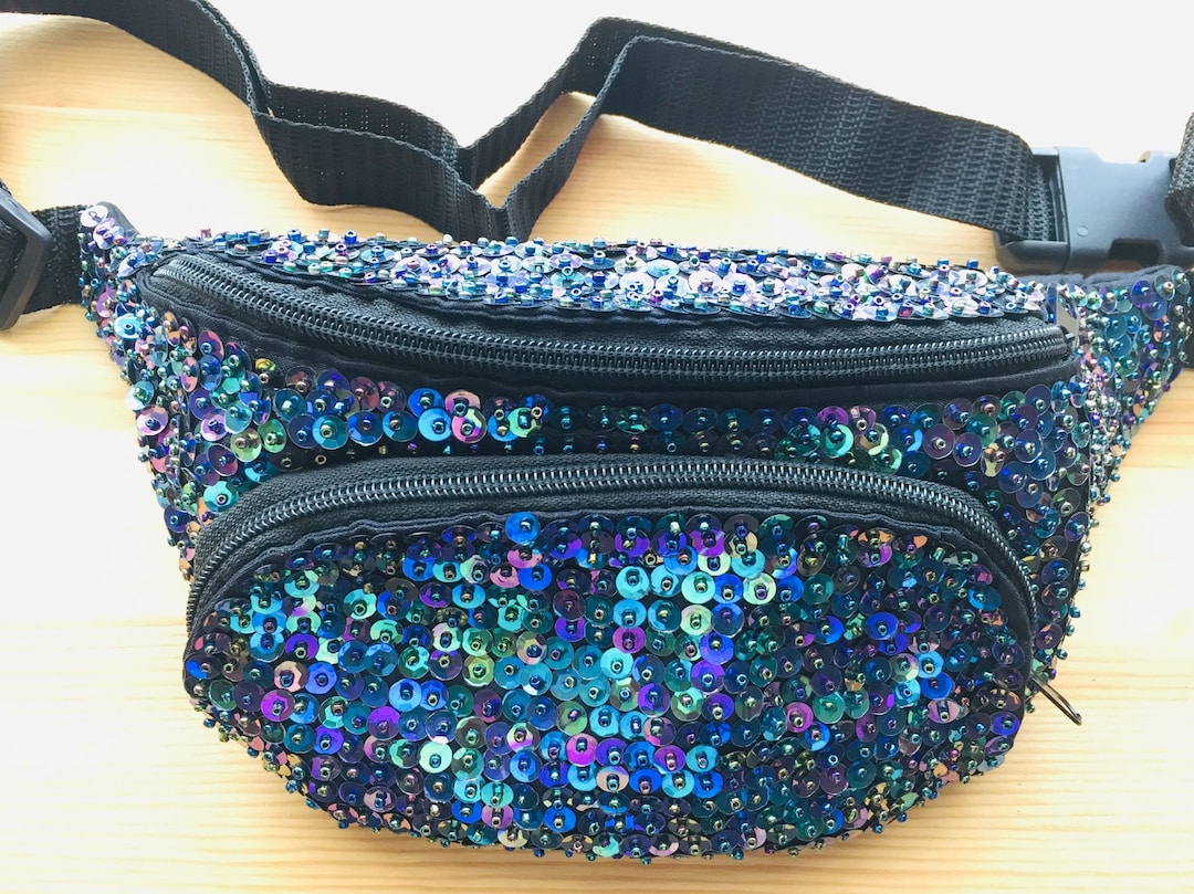 Peacock Sequin Fanny Pack - Etsy