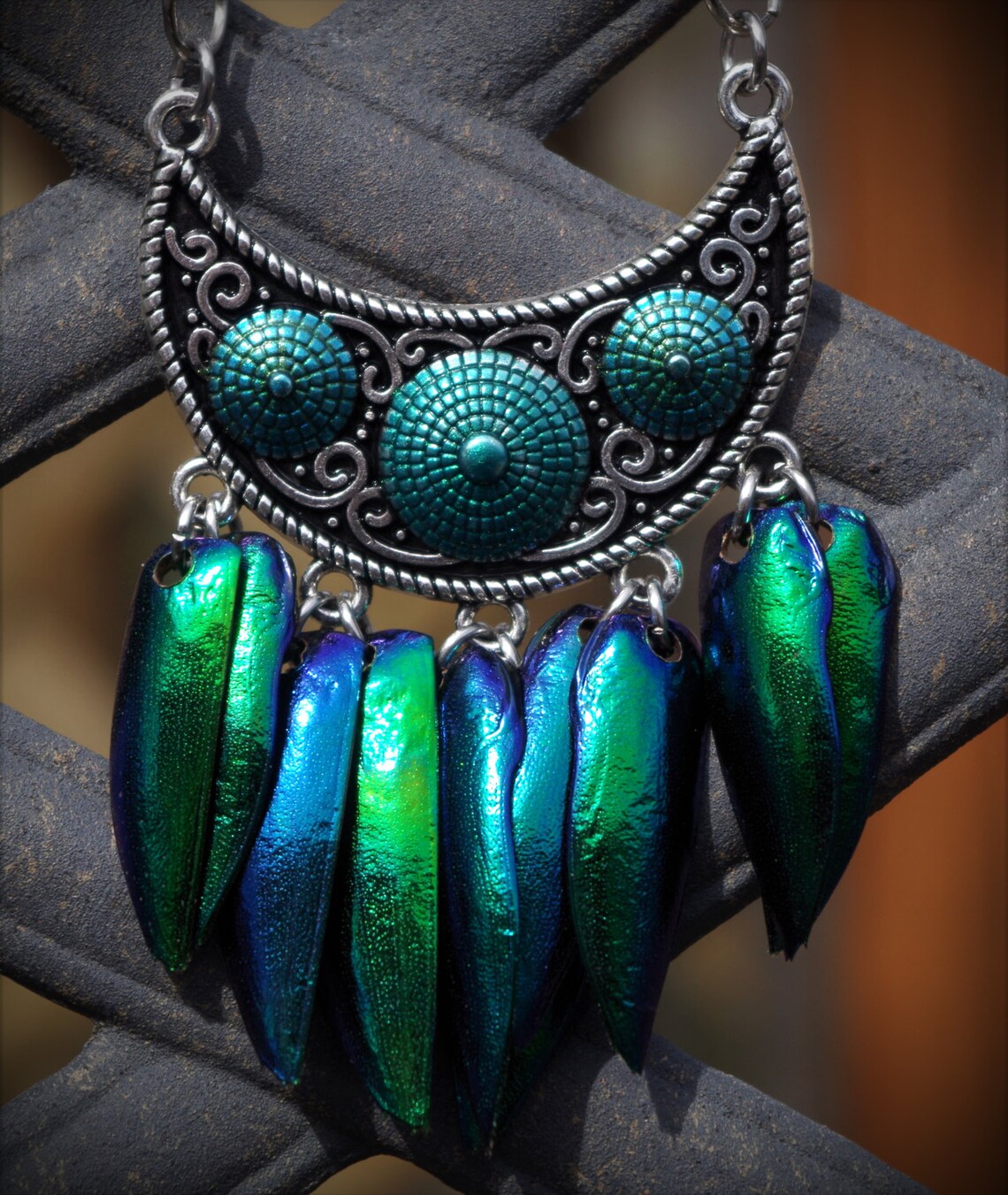 Green/blue Iridescent Real Elytra Jewel Beetle Wing Hand Made - Etsy