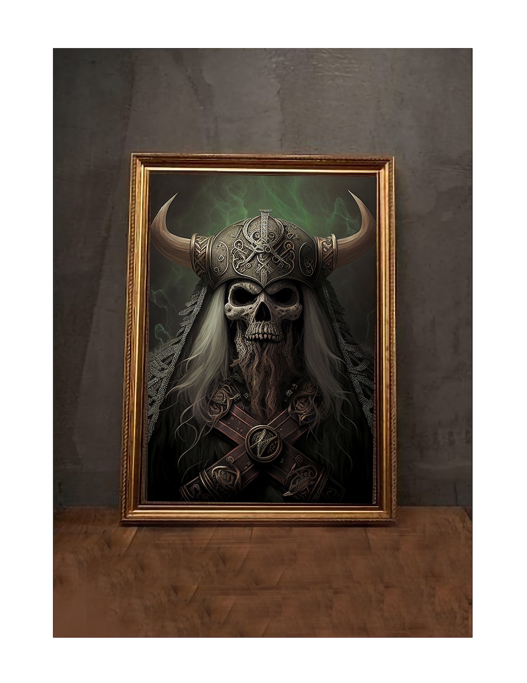Donn Celtic God of Death Art Poster, Large Fine Art Print, 24'' X 36 ...