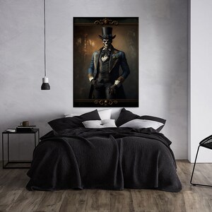 Baron Samedi Art Prints & Mouse Mats, Guardian of the Crossroads ...