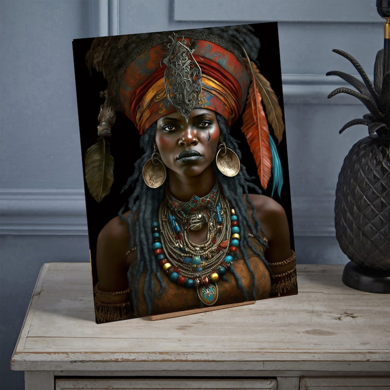 Erzulie Voodoo Goddess of Love & Women, Voodoo, Alter Board, Magic ...