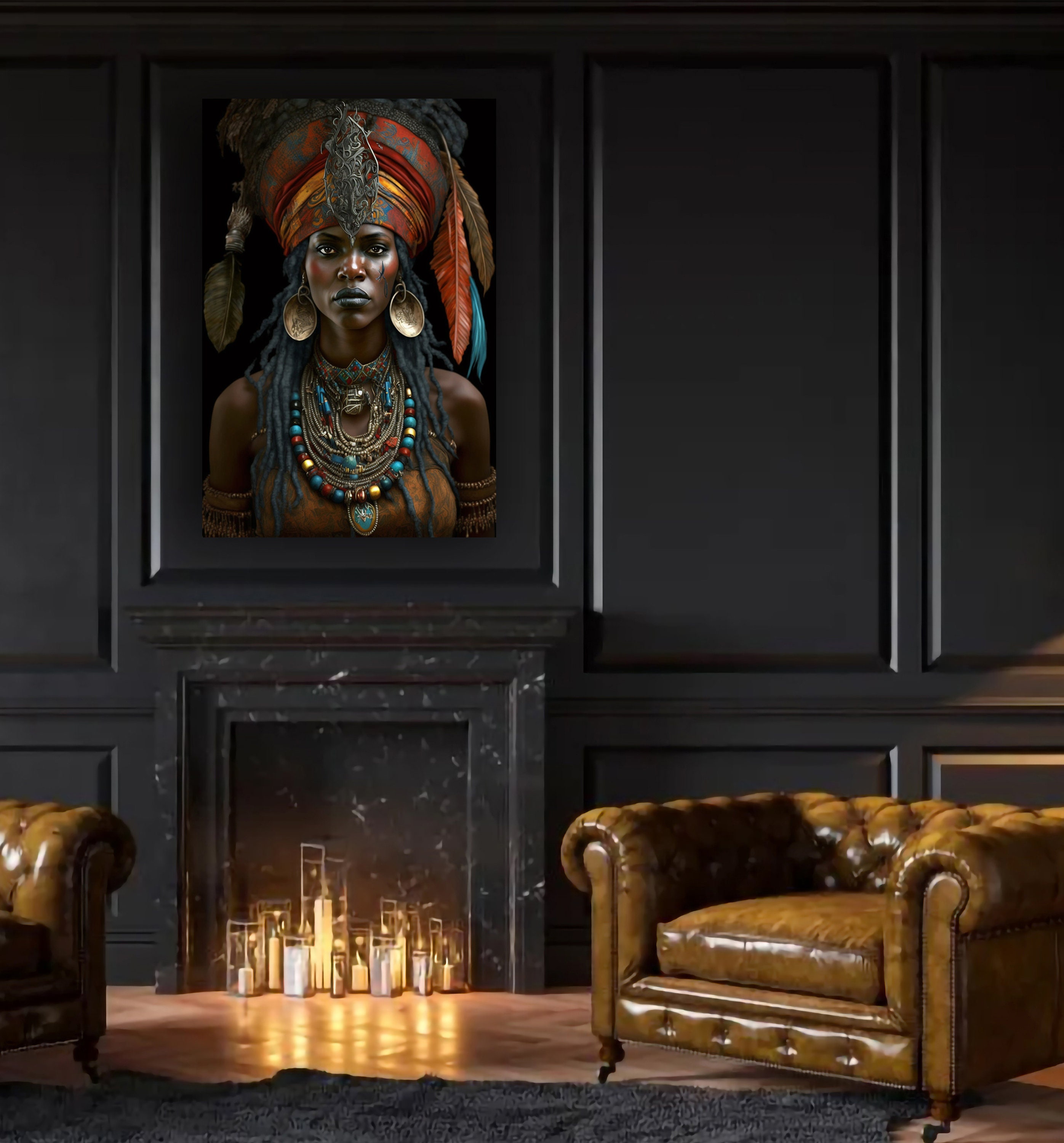 Erzulie Voodoo Goddess of Love & Women, Voodoo, Alter Board, Magic ...