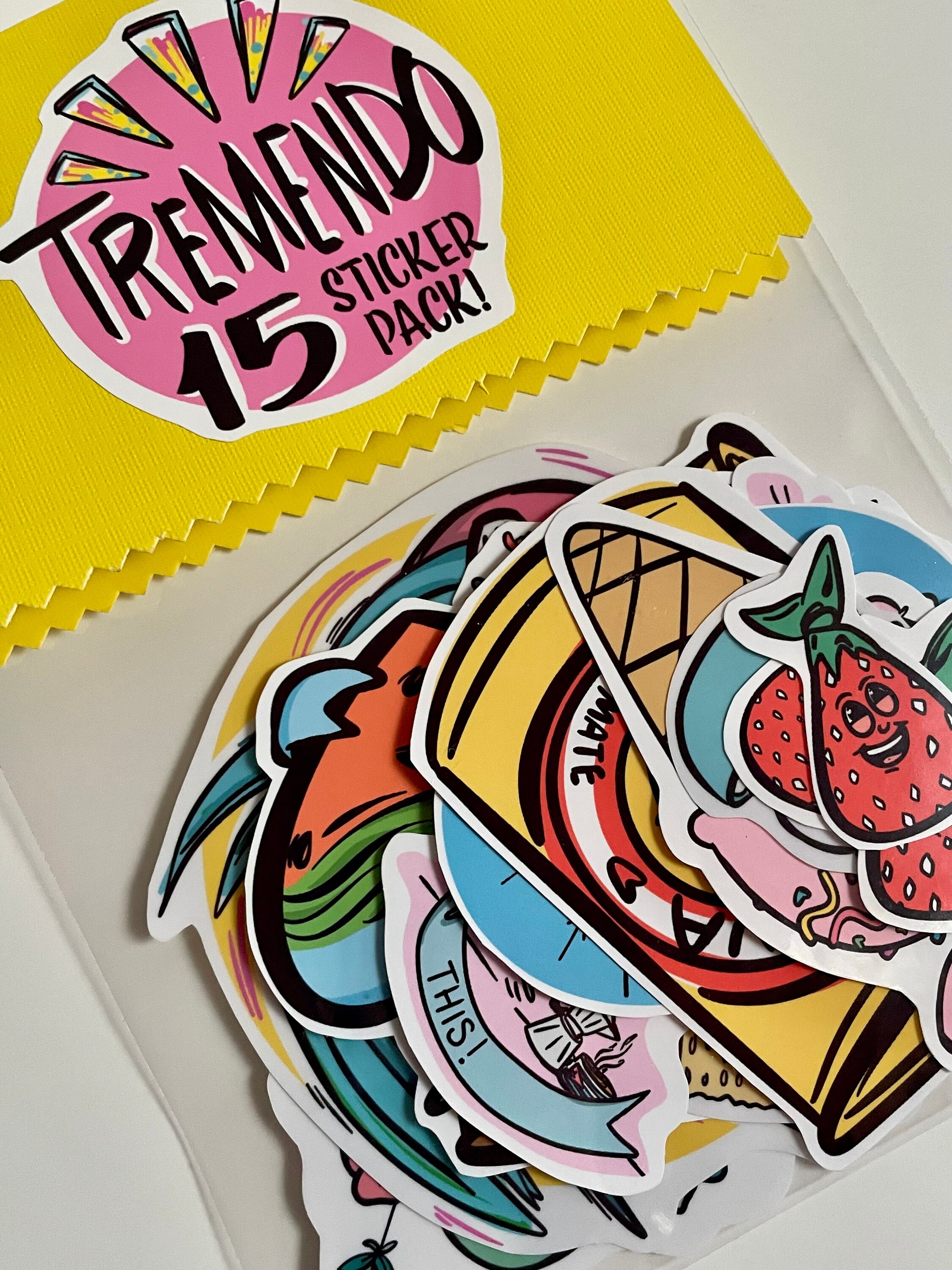 Tremendo Miami Sticker Pack - Etsy