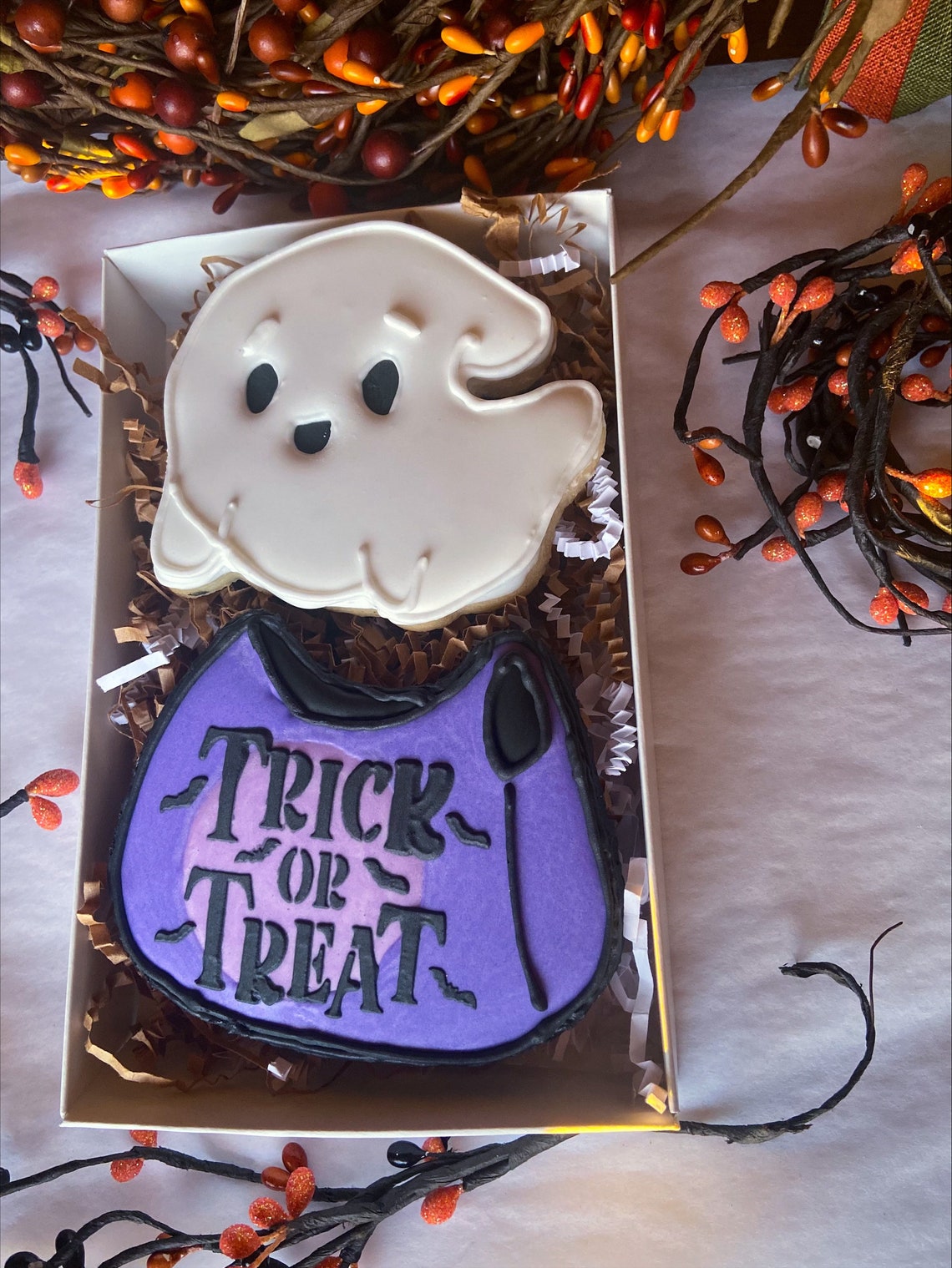 Trick or Treat Ghost Duo - Etsy