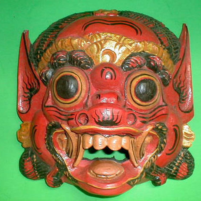 Gargoyle Mask - Etsy