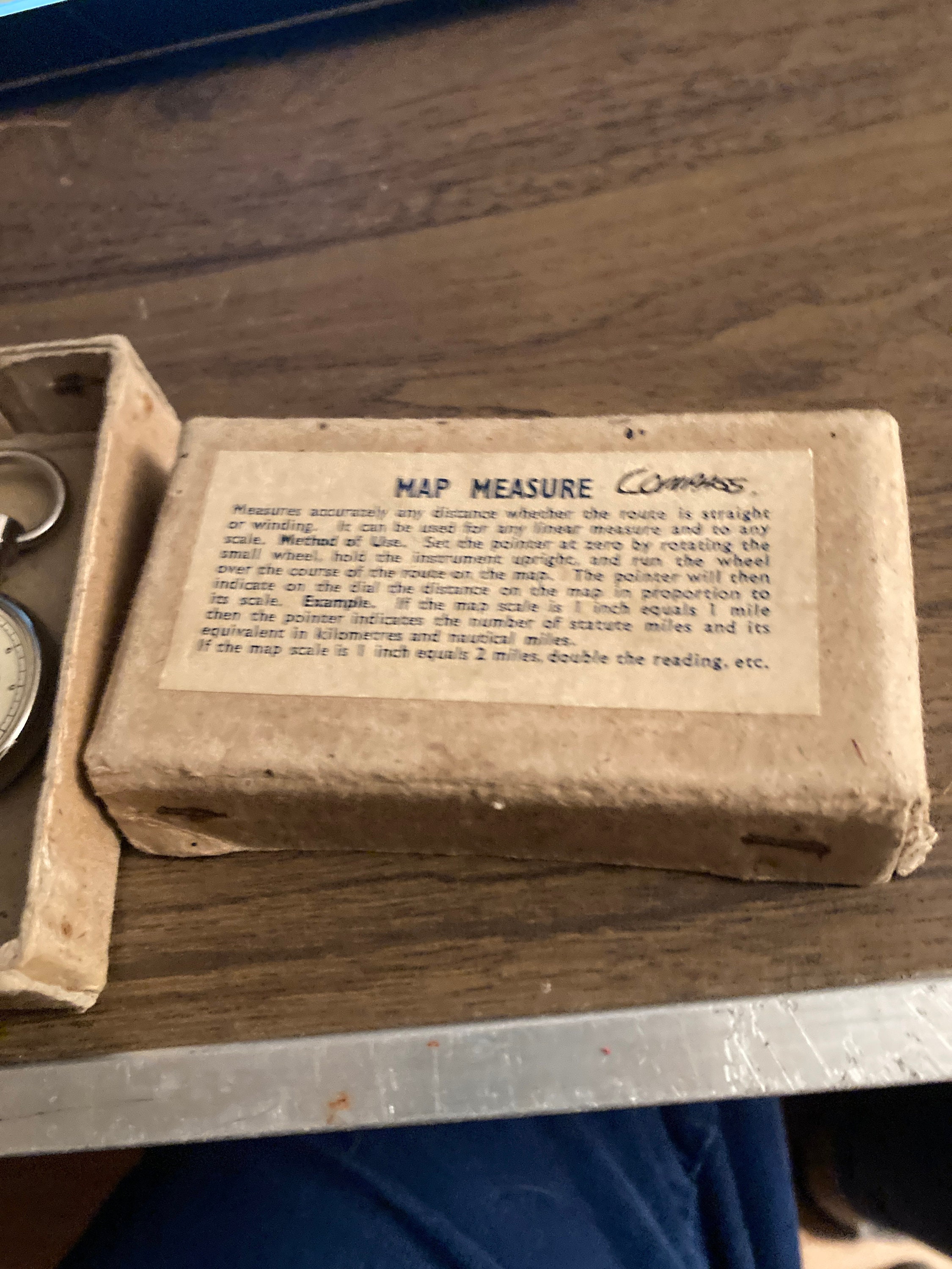 Vintage Mechanical Map Measurer - Etsy