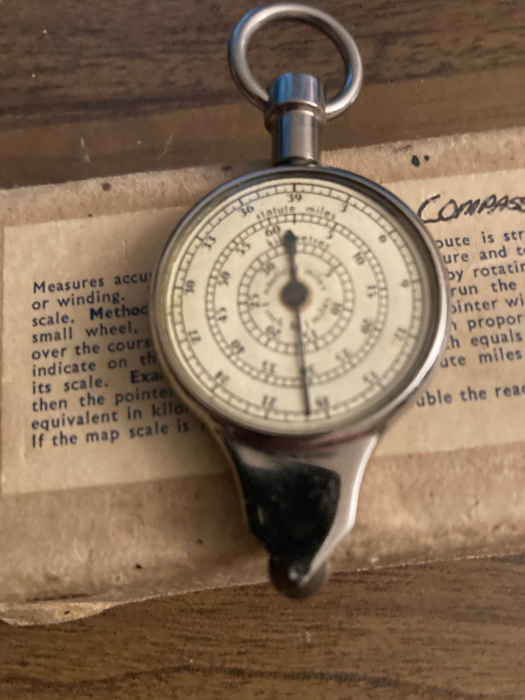 Vintage Mechanical Map Measurer - Etsy