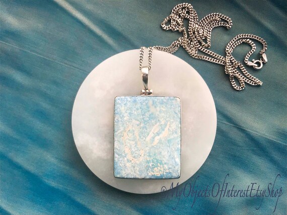 Sterling Silver Pottery Pendant Necklace Ruskin Arts and | Etsy