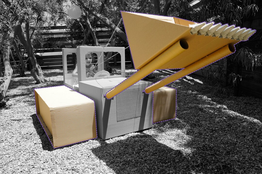 ADD-ON ITEM: Build-your-own Cardboard Box Bulldozer (add-on Item for ...