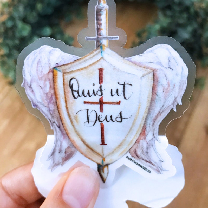 Archangel Michael Sticker - Etsy