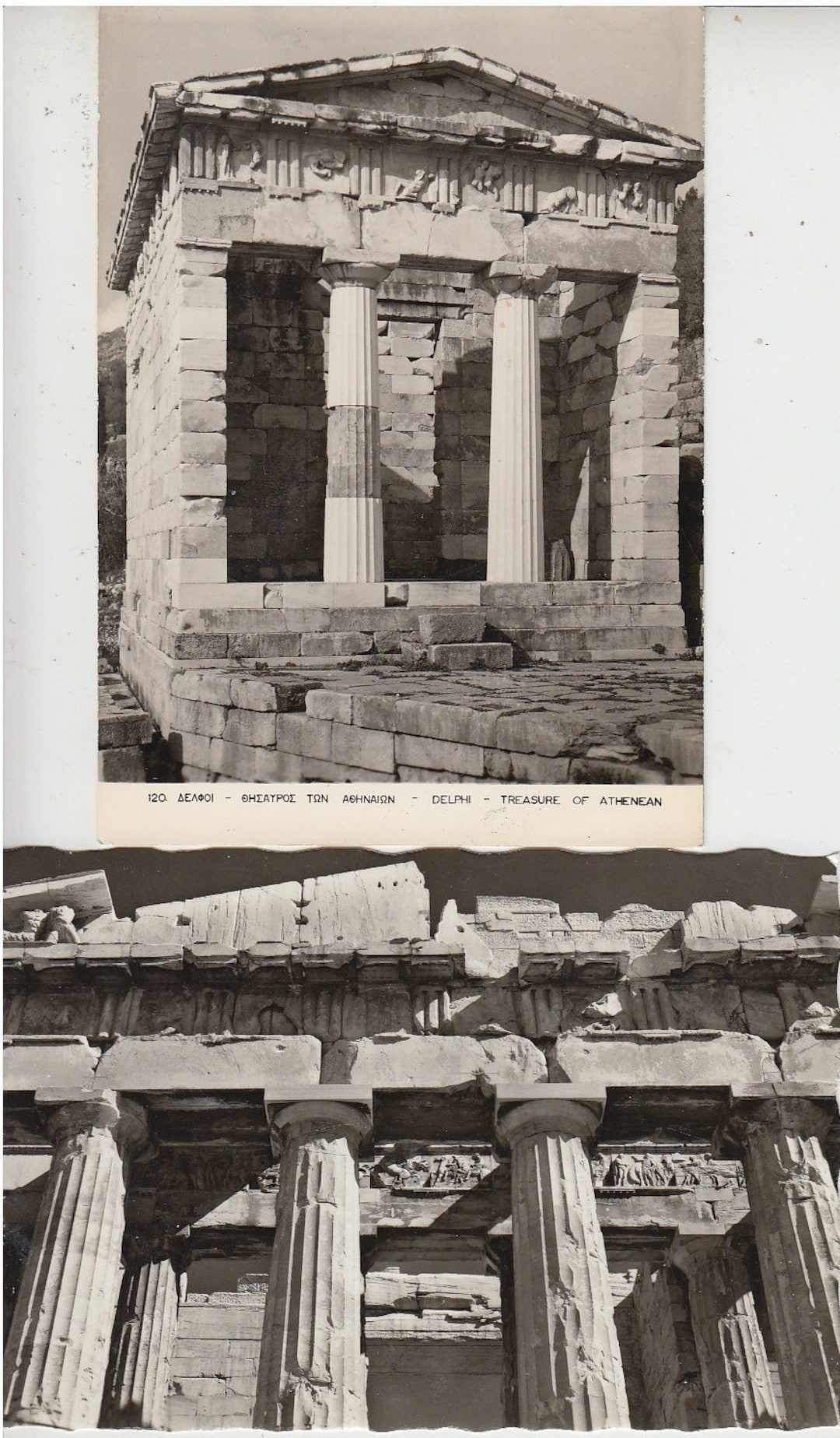 6 Vintage Postcards Greece From the 60s and 70s Real Photography ...
