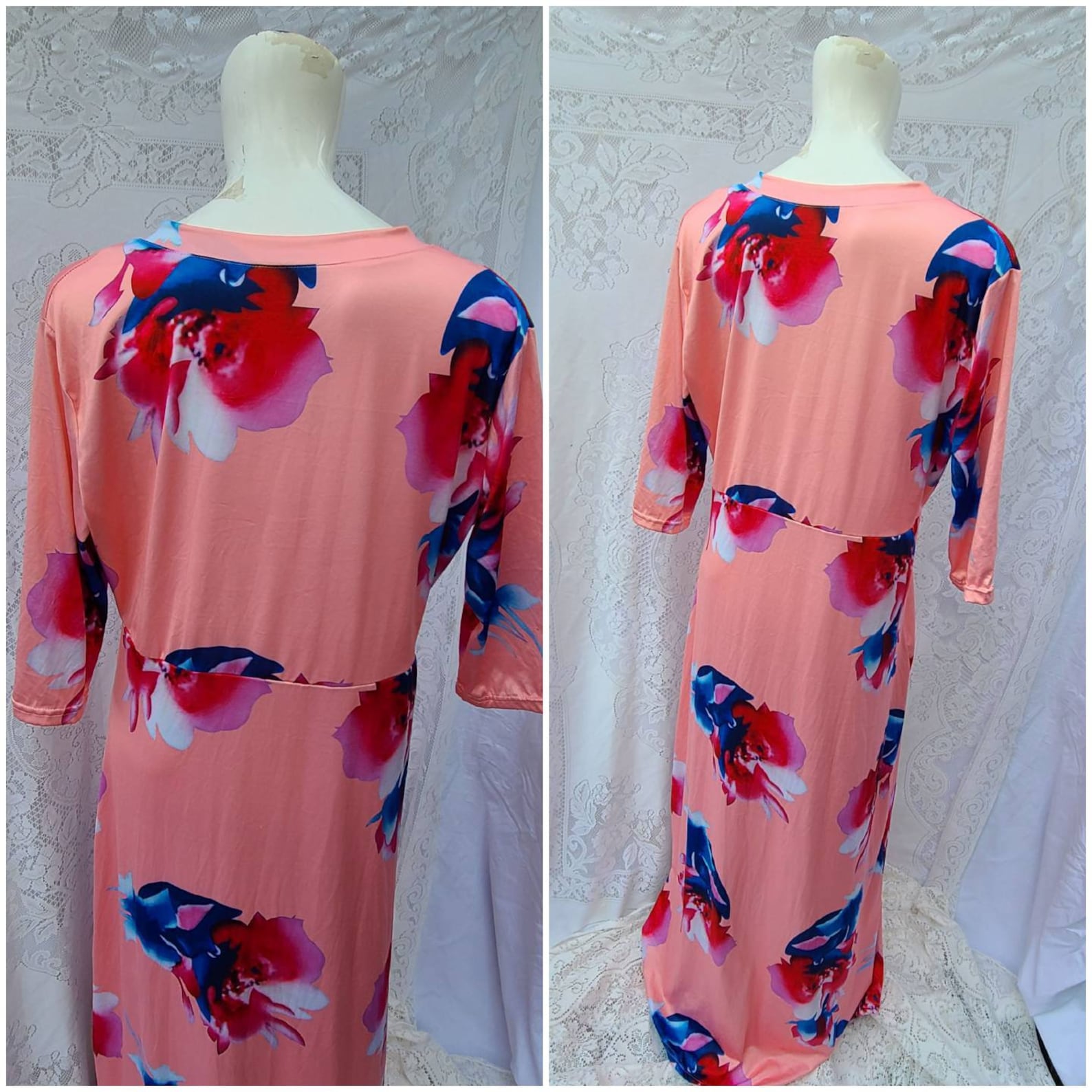 Momo Dress in Size 2X Womens Long Maxi Dress Summer Style | Etsy