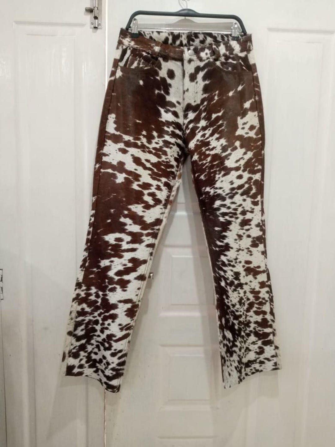 Cowhide Hair on Hide Western Pants - Handcrafted Authentic Western ...